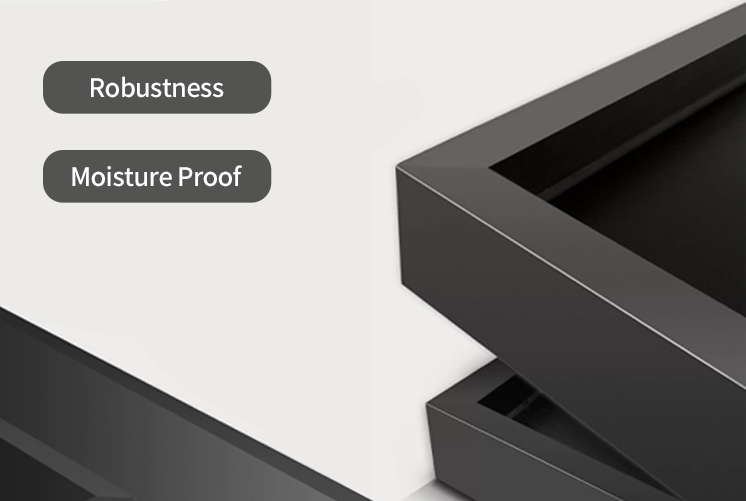 Aluminum Wood Invisible Frame Doors Wholesale